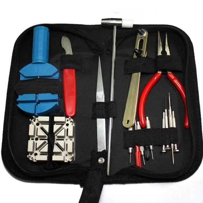 Kits De Outils De Réparation De Montre Kit Complet Professionnel 16 Pcs Compatible Avec ...