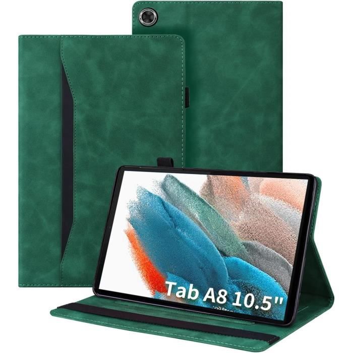 Coque Tablette Samsung Tab A8 (10.5" 2021) Housse De Cuir Pu Avec ...