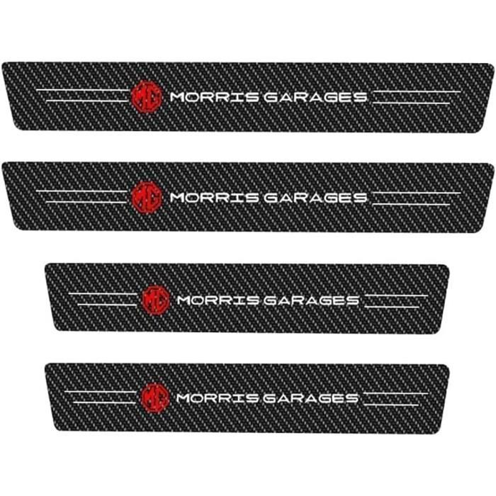 CREXY 4 Pièces Plaques De Protection De Seuil De Porte en Fibre De ...