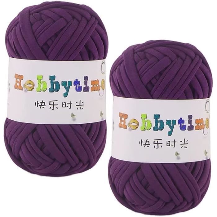 2 Rouleaux Fil De Crochet En Tricot, Lain Crochet Lain A Tricot Fil ...