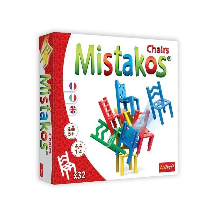 Jeu de société - TREFL - Mistakos - Multicolore - Adulte - Intérieur ...