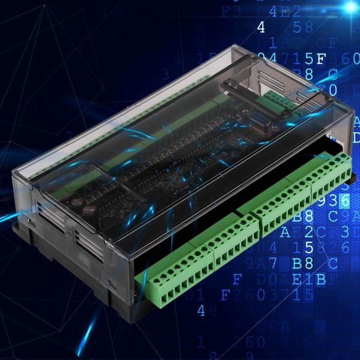 DC 24V Régulateur PLC Contrôleur logique programmable de tableau de ...