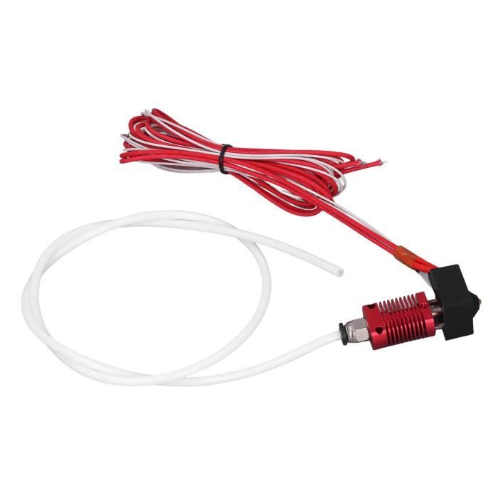 ZJCHAO 3D Printer Extrusion Head, Brass Nozzle 3D Printer Hotend for ...