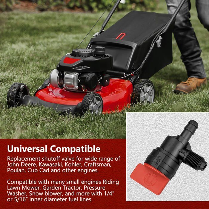 Vanne d'arrêt de carburant pour Briggs & Stratton 399517, 396224 ...