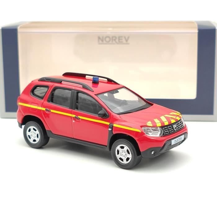 Voiture miniature Dacia Duster 2018 Pompiers Fire-engines NOREV - Rouge ...