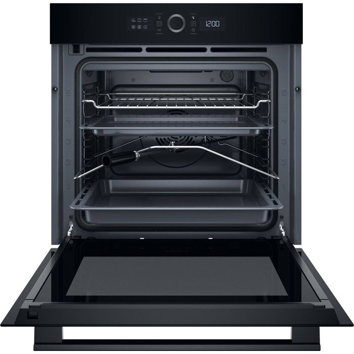 Four encastrable - Pyrolyse - HOTPOINT - HA4S80PM0BA - Noir - Porte ...