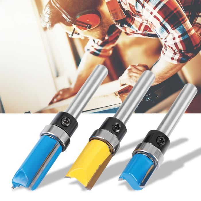 Mèche de toupie de bord - EJ.LIFE - Fraisage - Rainurage - Coupe ...