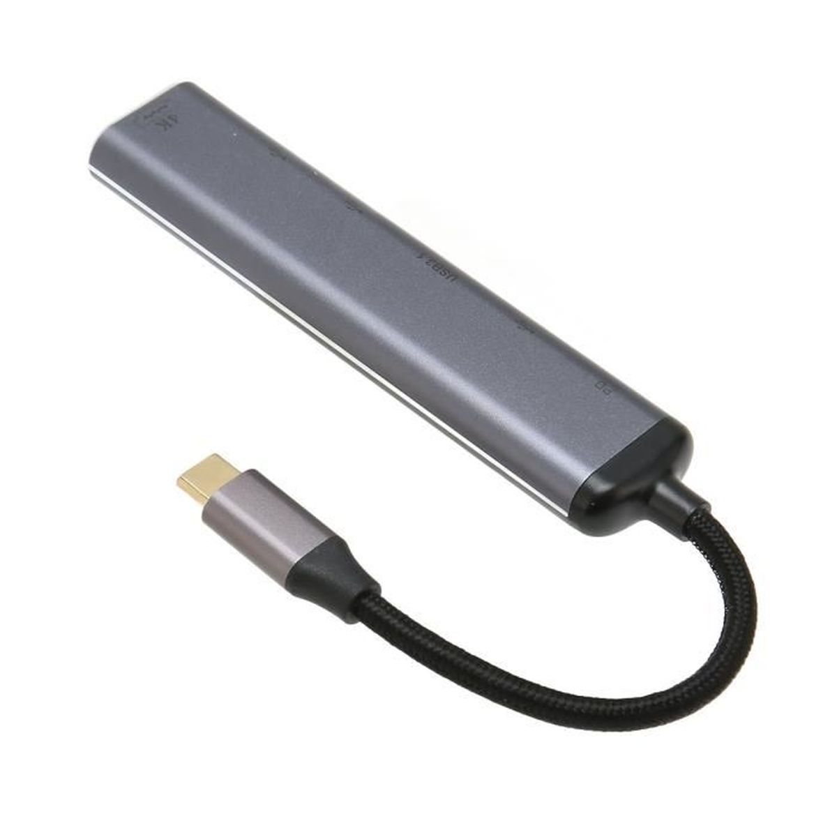 MSA Concentrateur USB C 6 en 1 6 en 1 Hub USB C Type C vers Interface ...