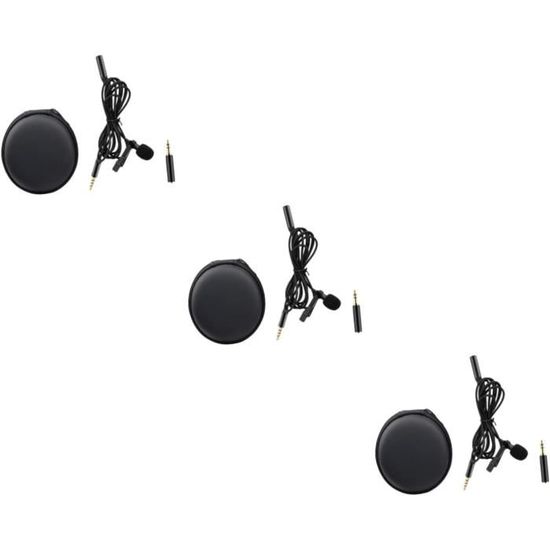 Ensemble de 3 Micros - CHICHENG - Microphone de Conférence et Micros ...