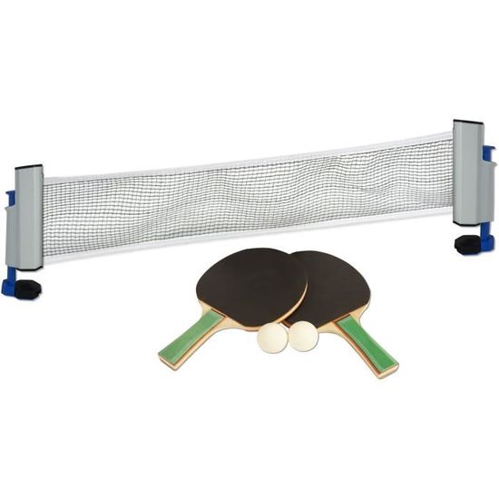 portable ping pong table set