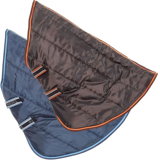 Couvre-cou d'écurie pour cheval amovible Tattini - bleu - Full ...