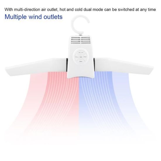 VBESTLIFE Sèche-linge pliable portable 150W - Idéal maison et ...