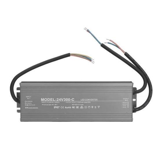 Alimentation LED - VBESTLIFE - 300W - Étanche IP67 - Protection ...