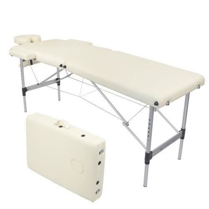 Table De Massage Pliante Kinesithérapie Portable 186x60 Cm