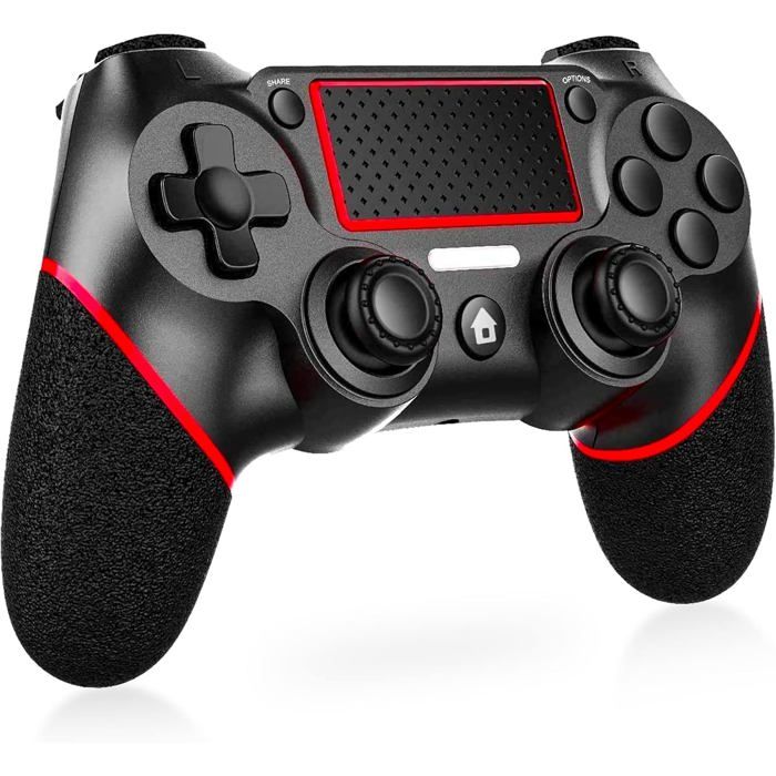 Manette Sans Fil Pour Ps-4, Manette De Jeu Pour Ps4/Pro/Slim/Pc, Avec ...