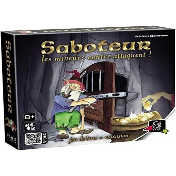 Jeu de plateau - Saboteur 2 - Les Mineurs Contre-Attaquent - 2-12 ...