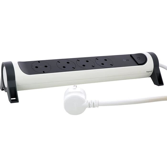 Multiprise rotative, 4 Prises, multiprise, Protection Contre Les ...