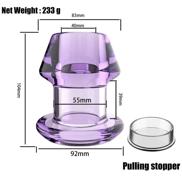 Grand godemichet en Silicone pour homme, Plug Anal, Massage de la Prostate, dilatateur vaginal ...