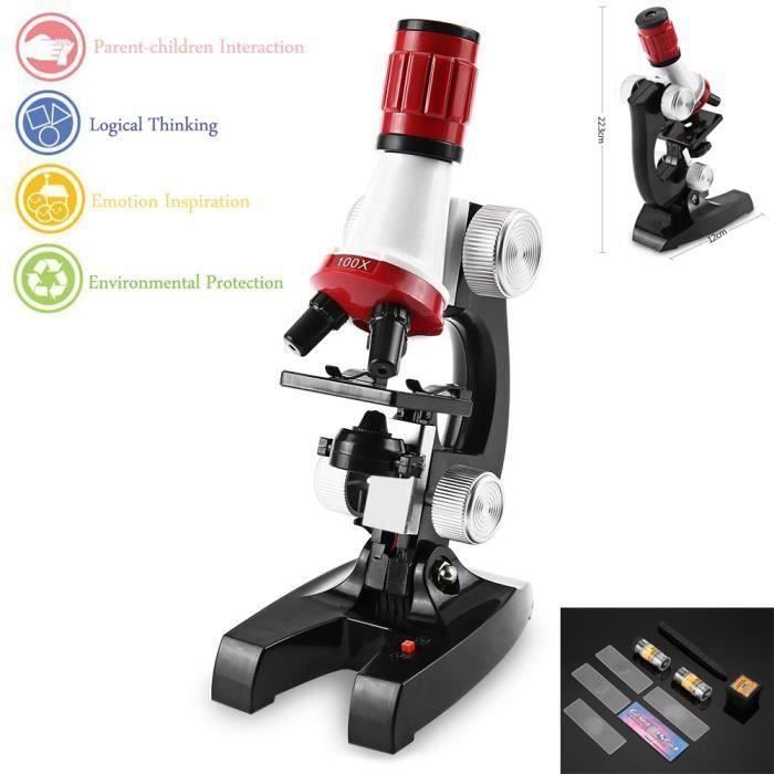 1200X Zoom Biologique Microscope Science de Biologie d'Enfant en ...