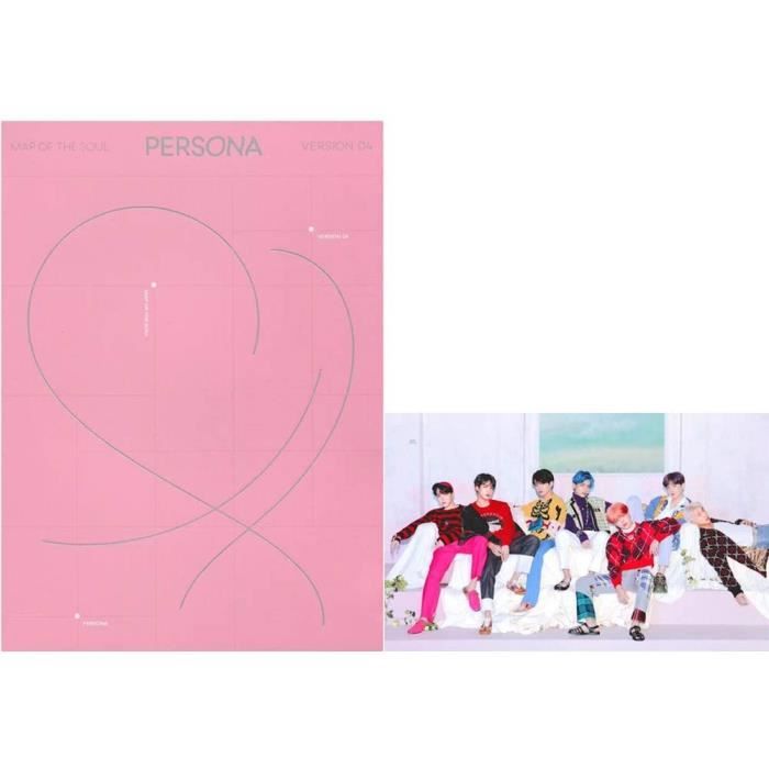 Map of The Soul Persona Version 4 Album CDPosterPhotobookMini ...