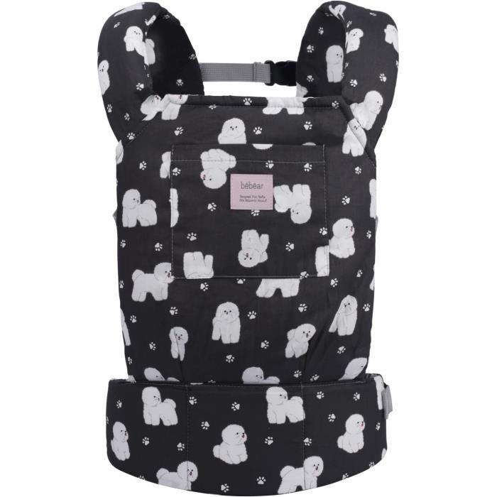 Bebamour Doll Carrier 100 Coton Reborn Doll Carrier Sling Cute White Dog H6290 Cdiscount Jeux Jouets
