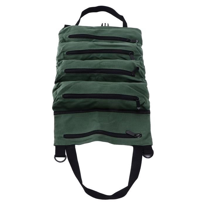 EJ.life Tool Bag, 5 Zipper Pockets Tool Roll Bags for Carpentry for Car ...