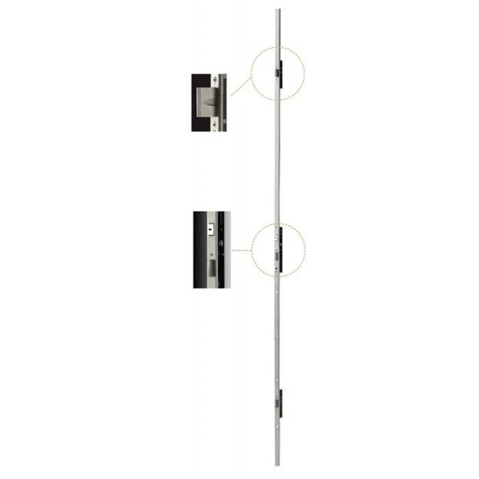 Serrure - ISEO - Performa - 3 points - Inox - Axe 30 mm - Cdiscount ...