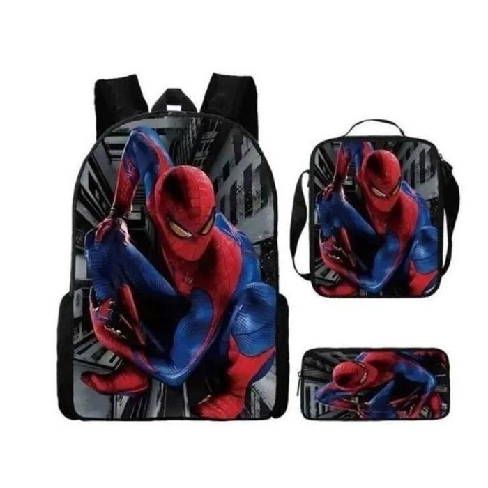 Sac à dos MTOWSUC B Enfant Ensemble de 3 pièces Polyester Garçon/Fille ...