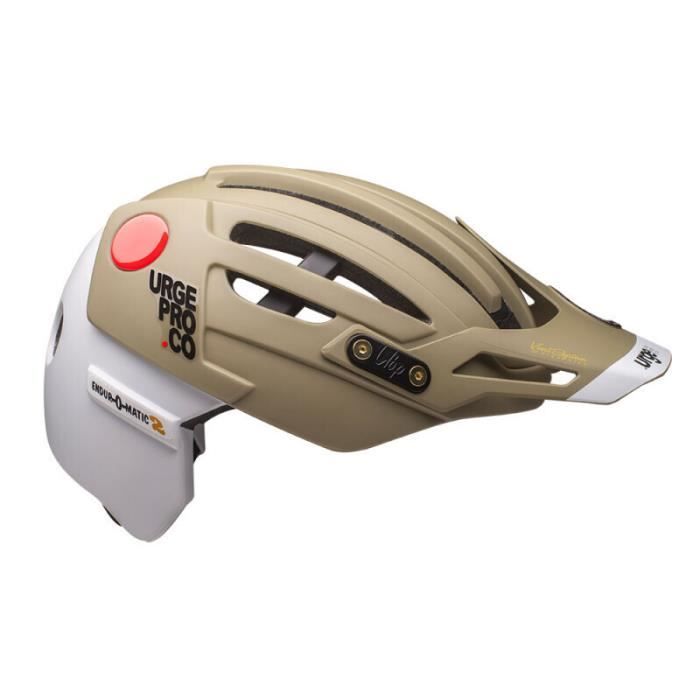 Casque de VTT Urge Endur-O-Matic 2 RH Earth Storm - vert/blanc - taille ...
