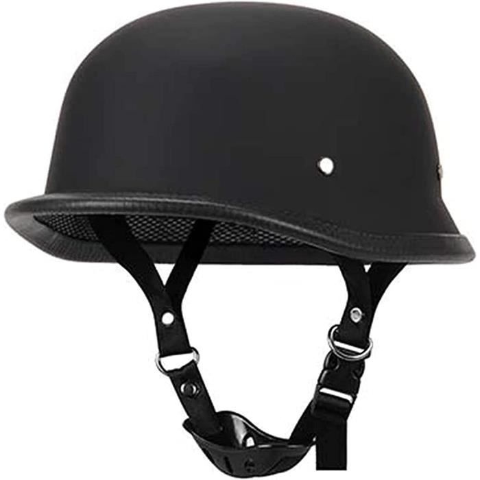 Adultes Demi CasqueRétro Style Allemand Casque Casque Moto Vintage ...