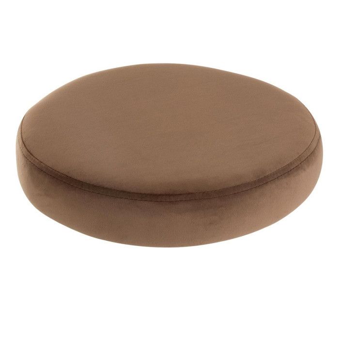 Galette de Chaise Ronde "Assise" 34cm Marron - Cdiscount Maison