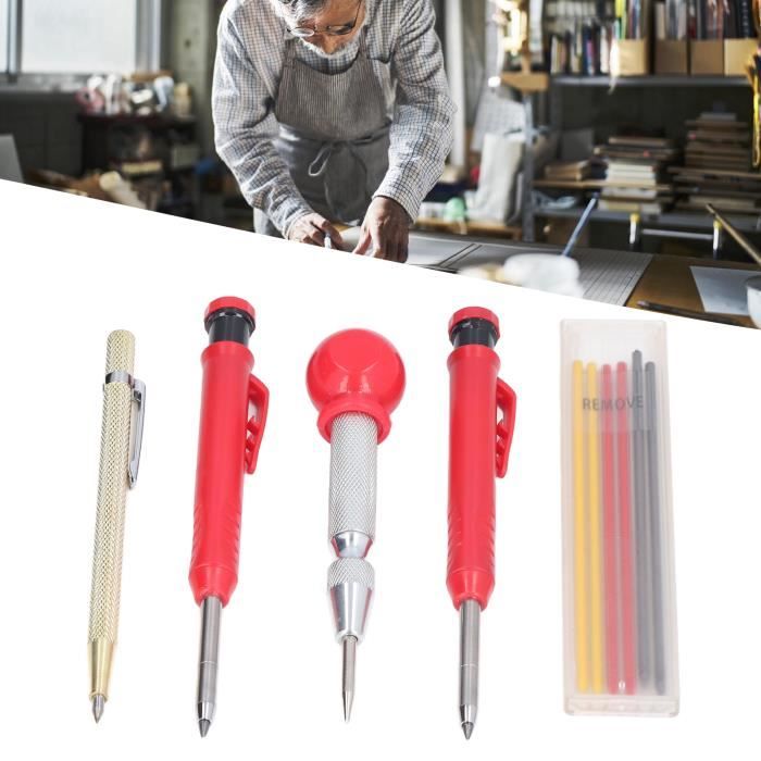 Kit de crayons de charpentier 10 pcs Kit de marquage Scriber Kits de ...