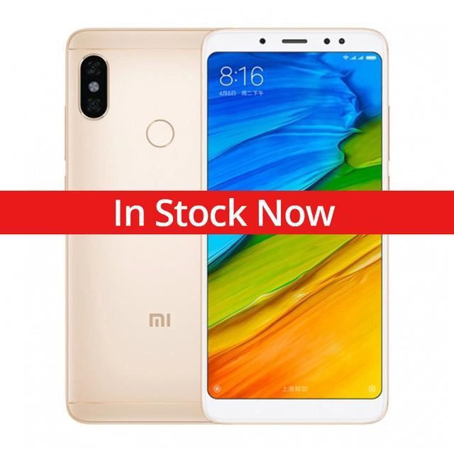 Xiaomi Redmi Note 5 3+32Go 4G Smartphone 5.99” 12.0MP + 5.0MP Double ...