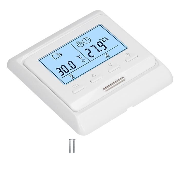 Zerone thermostat de chauffage au sol Thermostat programmable ME5503 ...
