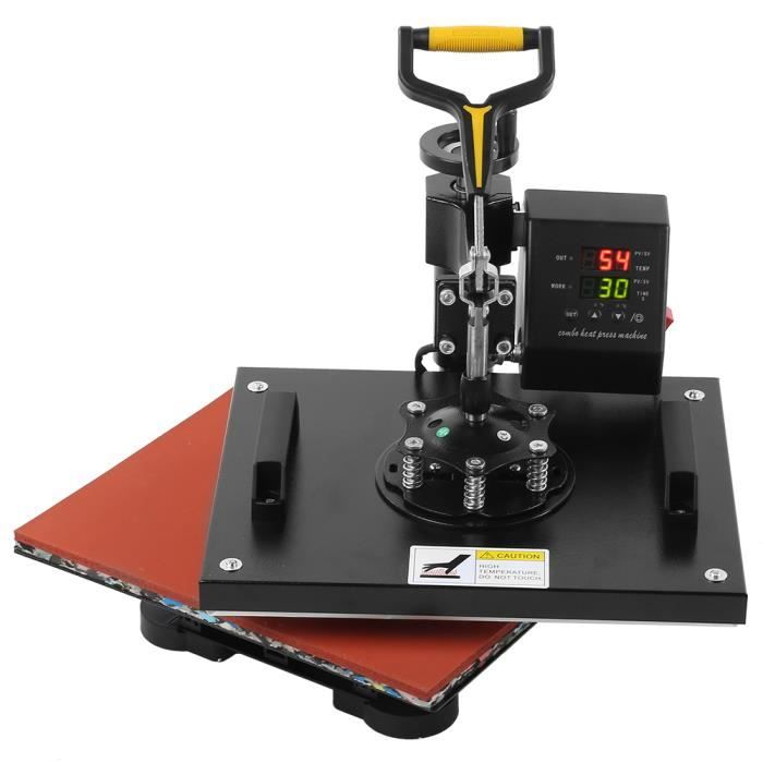 COC Imprimante à transfert de chaleur 5 en 1, double affichage 29 * 38 ...