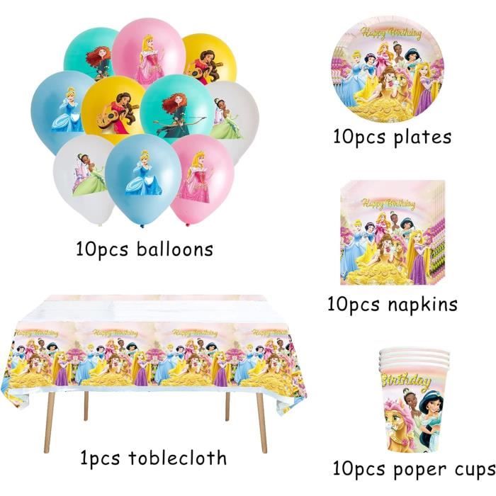 Anniversaire Décoration Princesse Deco Anniversaire Princesse Ballons ...