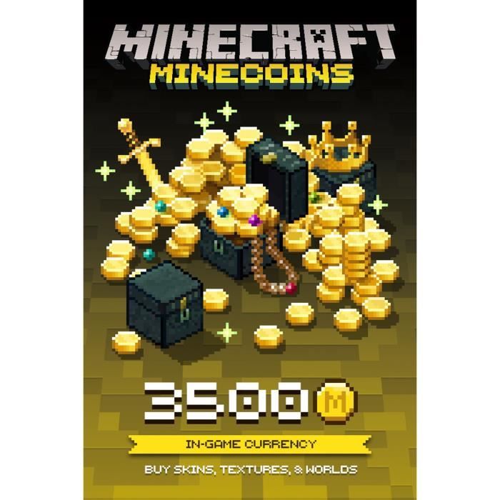 Minecraft: Pack de 3500 Minecoins - Code de Téléchargement à ...