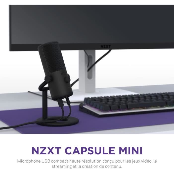 Capsule Mini Microphone Usb Ap-Wmmic-B1 - Haute Résolution Directivité ...
