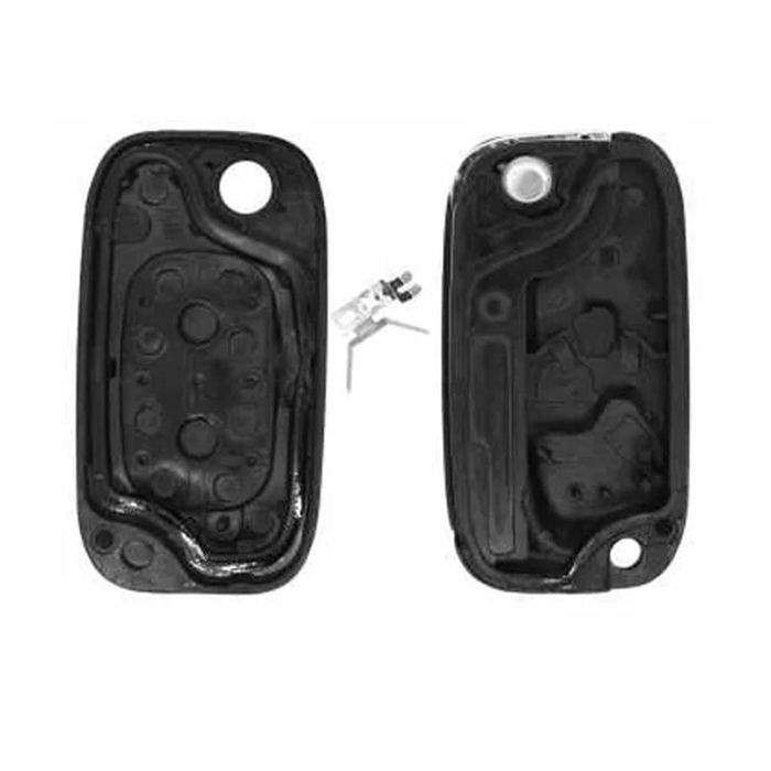 COQUE CLE ADAPTABLE POUR RENAULT 2 BOUTONS LAME FRAISEE KEYSKAR ...
