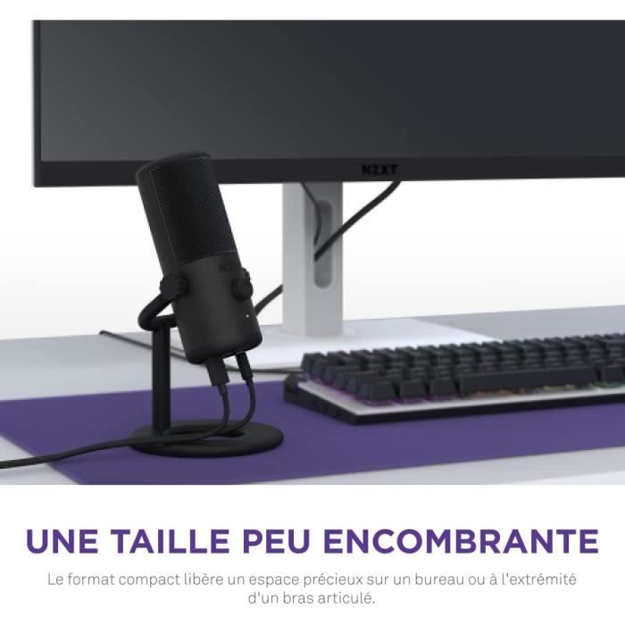 Capsule Mini Microphone Usb Ap-Wmmic-B1 - Haute Résolution Directivité ...