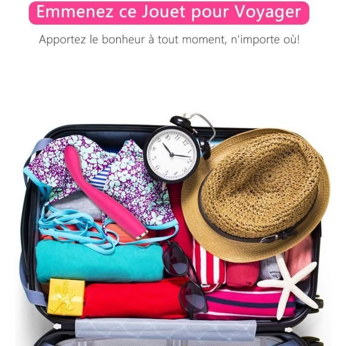 Vibromasseur Clitoridien à Doigt Pour Stimulation Clitoris Femme Avec 10 Modes De Vibration