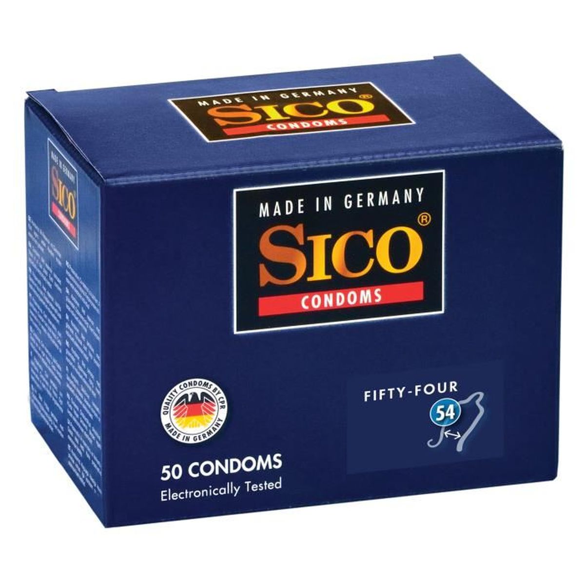 Sico 54, Préservatifs Boîte de 50 unités - Cdiscount Au quotidien