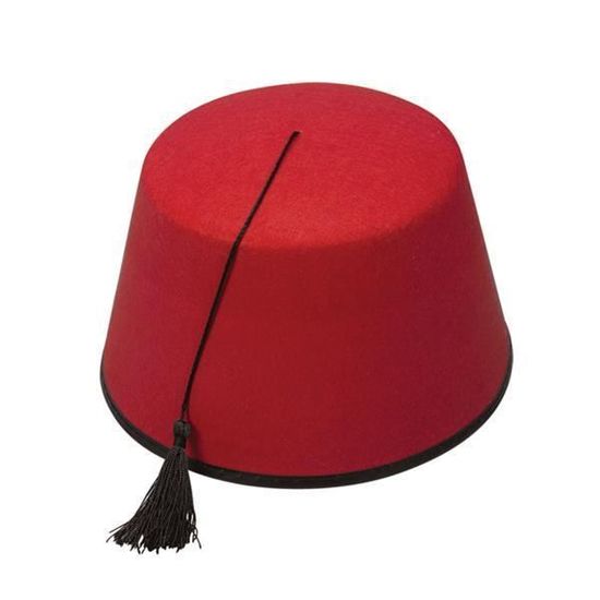 Déguisement - Chechia, Fez - Rouge - Adulte - Mixte - Cdiscount Jeux ...