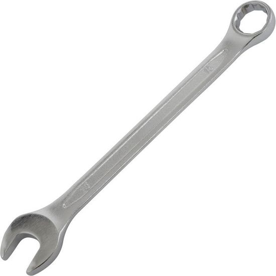 C64775 - Clé Plate Mixte Métrique 15 Mm Longueur 191 Mm - Fourche Et ...