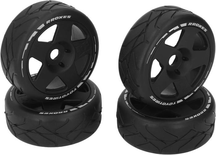 Jante De Roues Beadlock De Voiture Rc 4 Pices 18 Gt Rc Pneus De Course ...