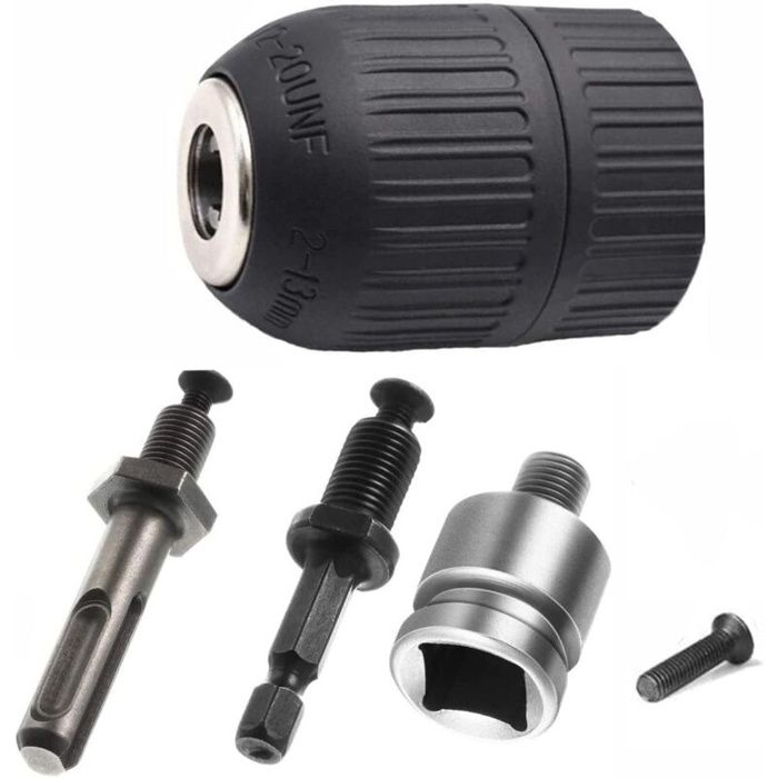 Mandrin Auto-serrant 2-13mm Mandrin Serrage Rapide 1/2-20UNF avec ...