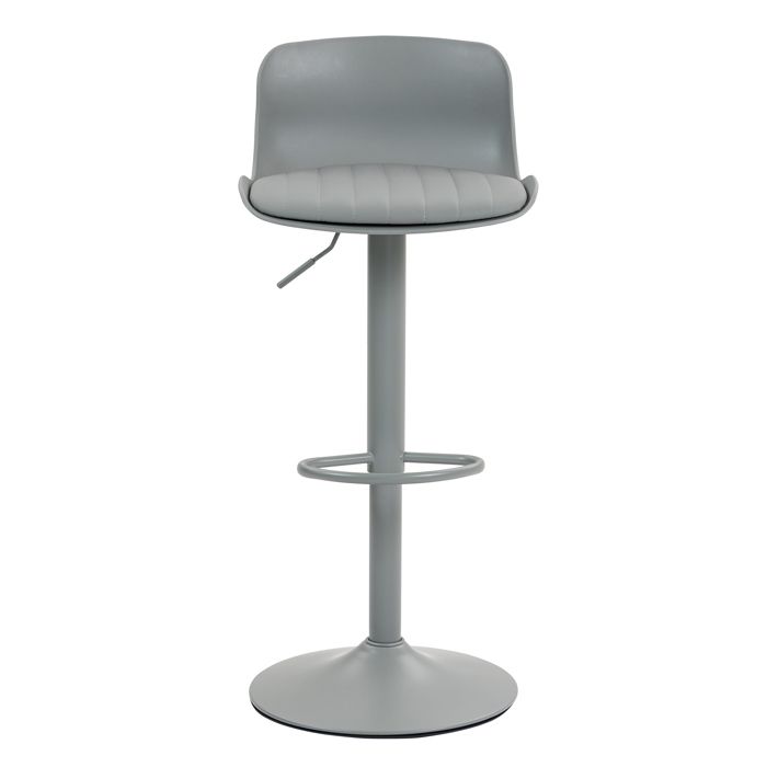 Tabouret de bar réglable en hauteur - WUVWAY - rotation 360° et dossier ...