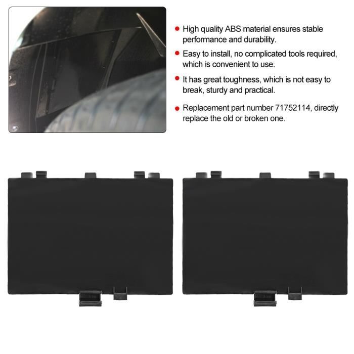 Akozon 71752114 Panneau De Protection D'Arche De Roue Pour 500 Arches ...