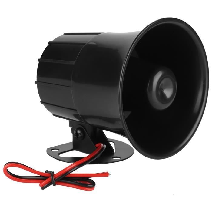 Klaxon D'Alarme Fort De Sirène Extérieure D'Alarme De Sécurité De 12V ...