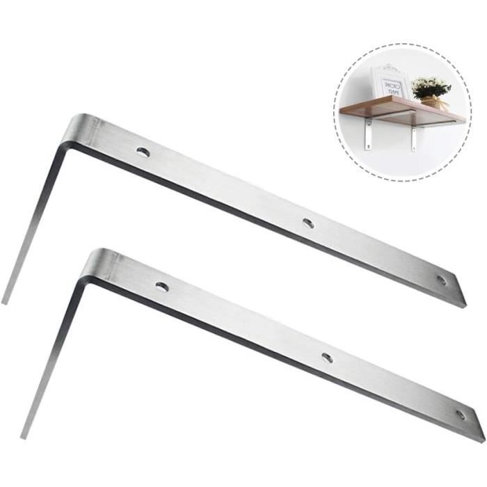 Equerre Metal pour Etagere Support D'etagere Mural Equerre Etagere ...